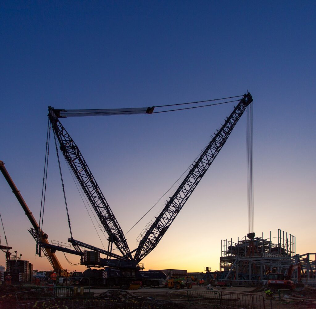Heavy Lift Cranes - Allelys Heavy Lift & Specialist Transport