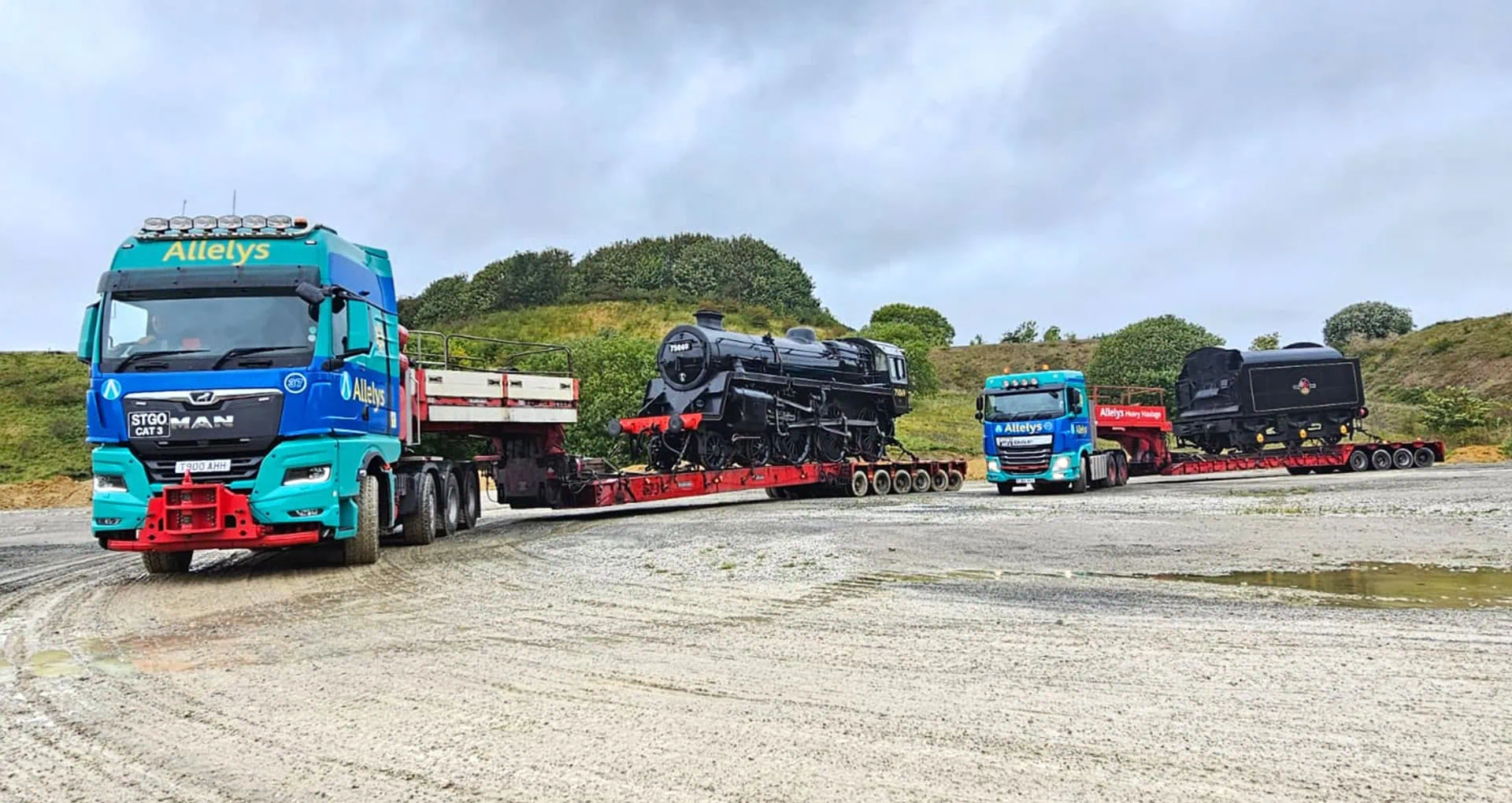 Steam Train Haulage | Heavy Lift & Specialist Transport